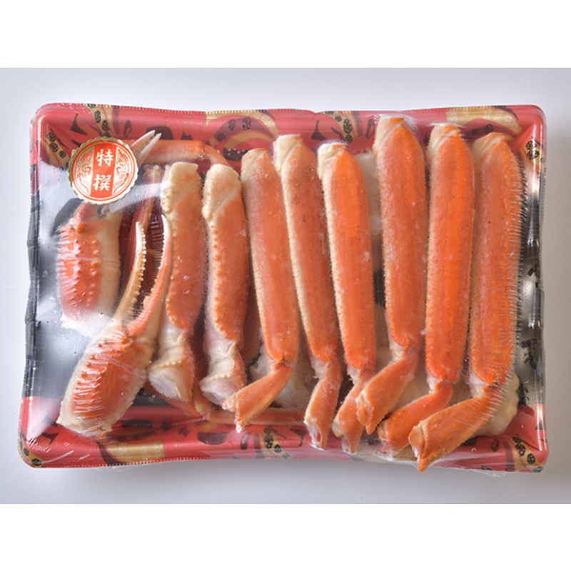 【冷凍】2 ボイルズワイガニ 4L サイドカット 800g【卸の水産物年末販売】｜郵便局のネットショップ